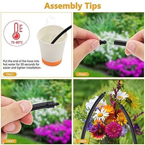 150 Drip Irrigation Plugs for Hose Tubing End Caps Puncture to Insert Fittings | eBay