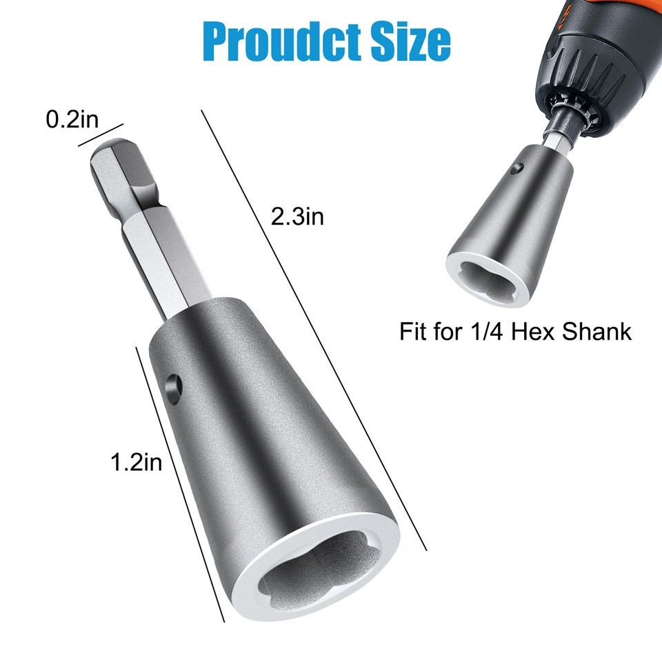 2PCS Wire Nut Twisting Tool Wire Cable Twister for Electrical Power ...