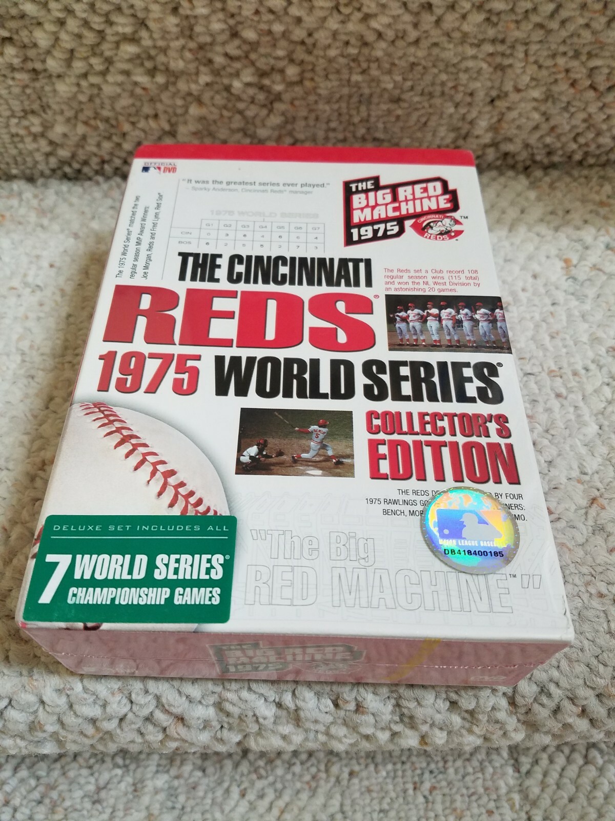 The Cincinnati Reds 1975 World Series Collectors Edition (DVD, 2006, 7 ...