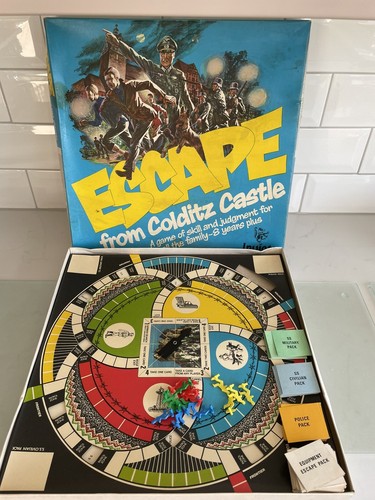 Escape From Colditz Castle Adventure Board Game 1972 Vintage Vic-Toy Invicta | eBay UK