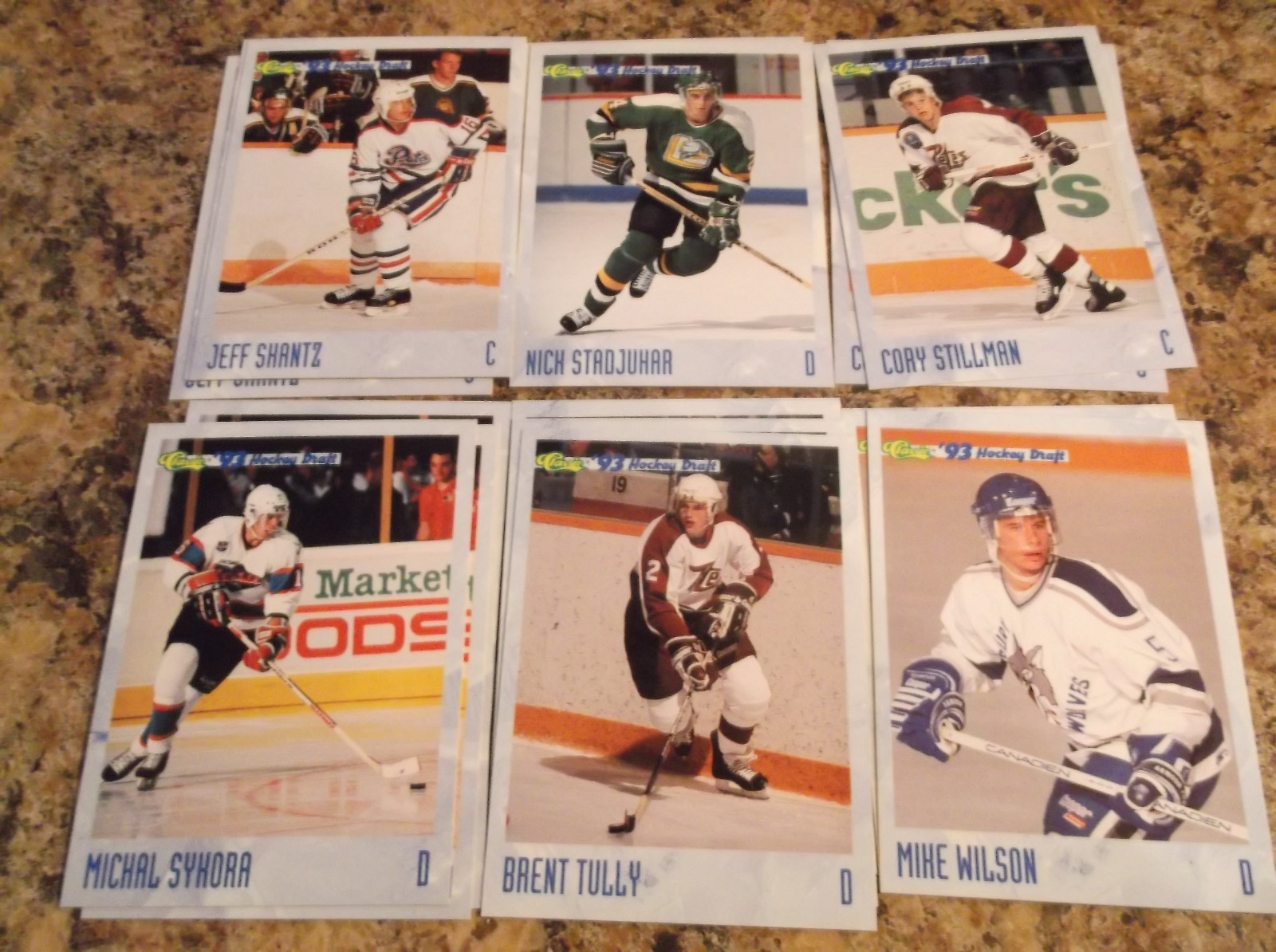 1993-94 CLASSIC HOCKEY DRAFT # 27 JEFF SHANTZ Hockey Card | eBay