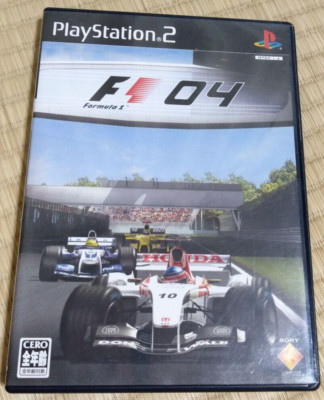 PS2 PlayStation 2 Formula One 2004 Japanese Games With Box Tested ...