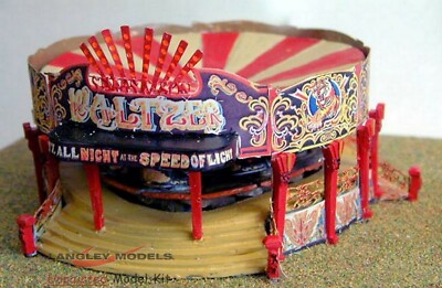 Funfair Waltzer Ride Static NQ10 UNPAINTED N Gauge Scale Models Kit ...