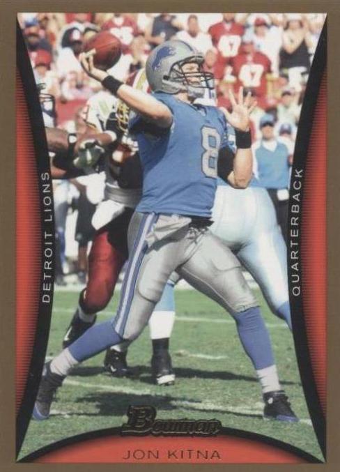 2008 Bowman - Jon Kitna #108 Gold for sale online | eBay