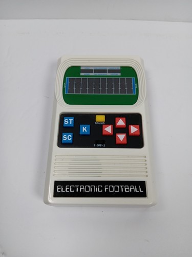 Mattel Electronic Football Handheld Game *Tested Works* | eBay