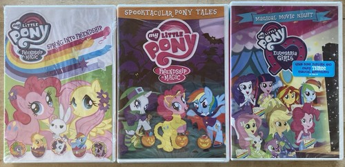 My Little Pony New Dvd Lot Of 3 Spring Into Friendship Is Magic ...