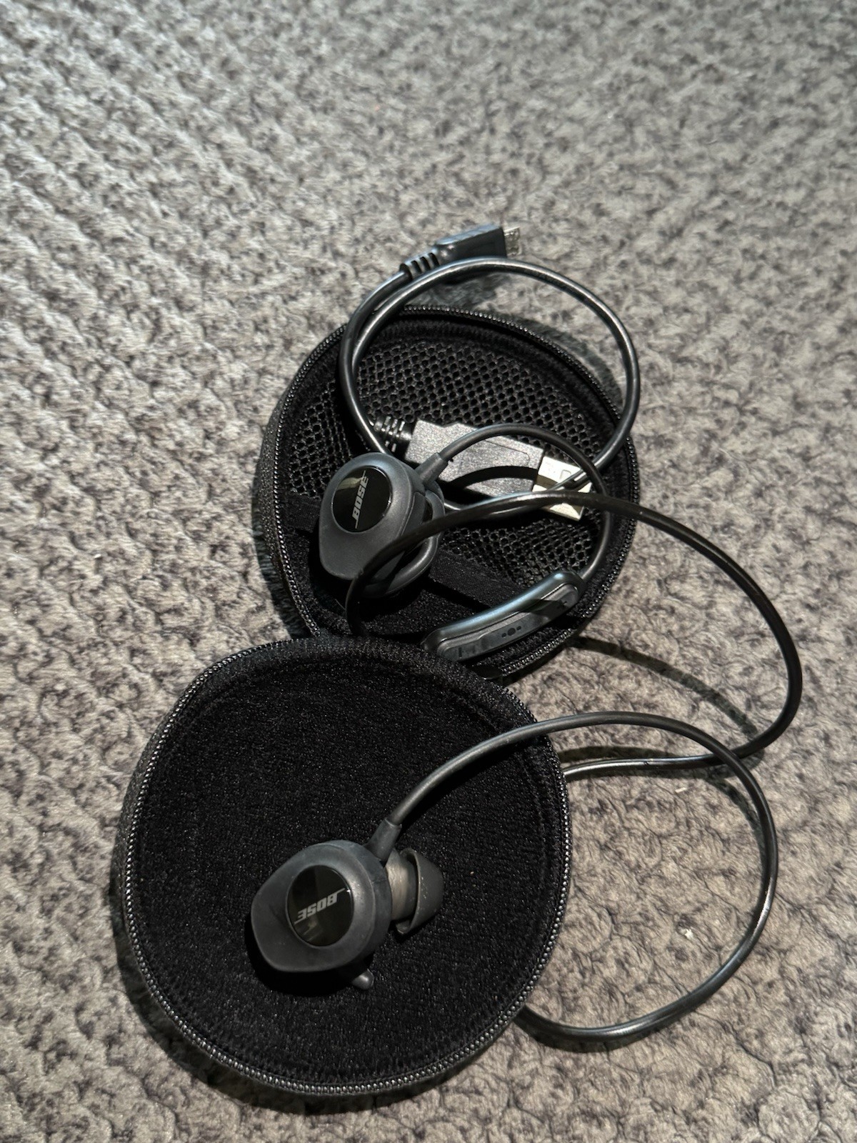 BOSE Soundsport A11 IC 3232A-AI1 Black Bluetooth Wireless Earphones W ...