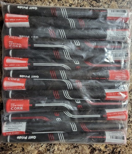 Golf Pride New CP2 Pro Control Core Golf Grip - Midsize - 13 Pc - Red ...