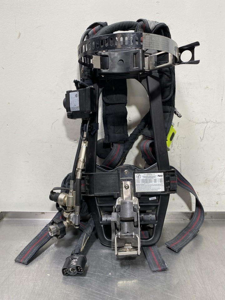 Interspiro Spiromatic S4 SCBA Rig Regulator Harness with MASK & Case ...