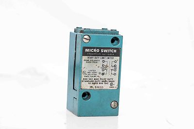 HONEYWELL MICRO SWITCH LSM6D 600VAC 10A HEAVY DUTY LIMIT SWITCH BODY ...
