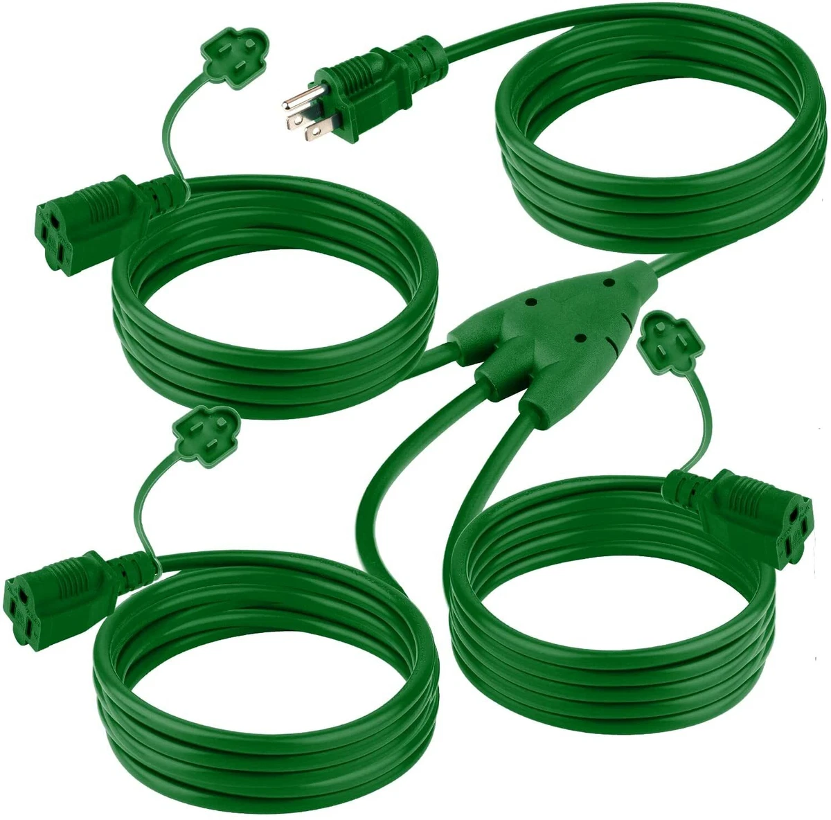 Single 3 Foot Extension Cord Plug