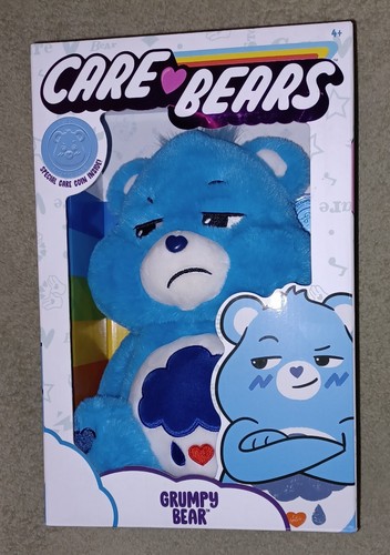 2020 Grumpy Care Bears NEW/BOX Plush Stuffed Blue Rain Cloud NIB 14 ...