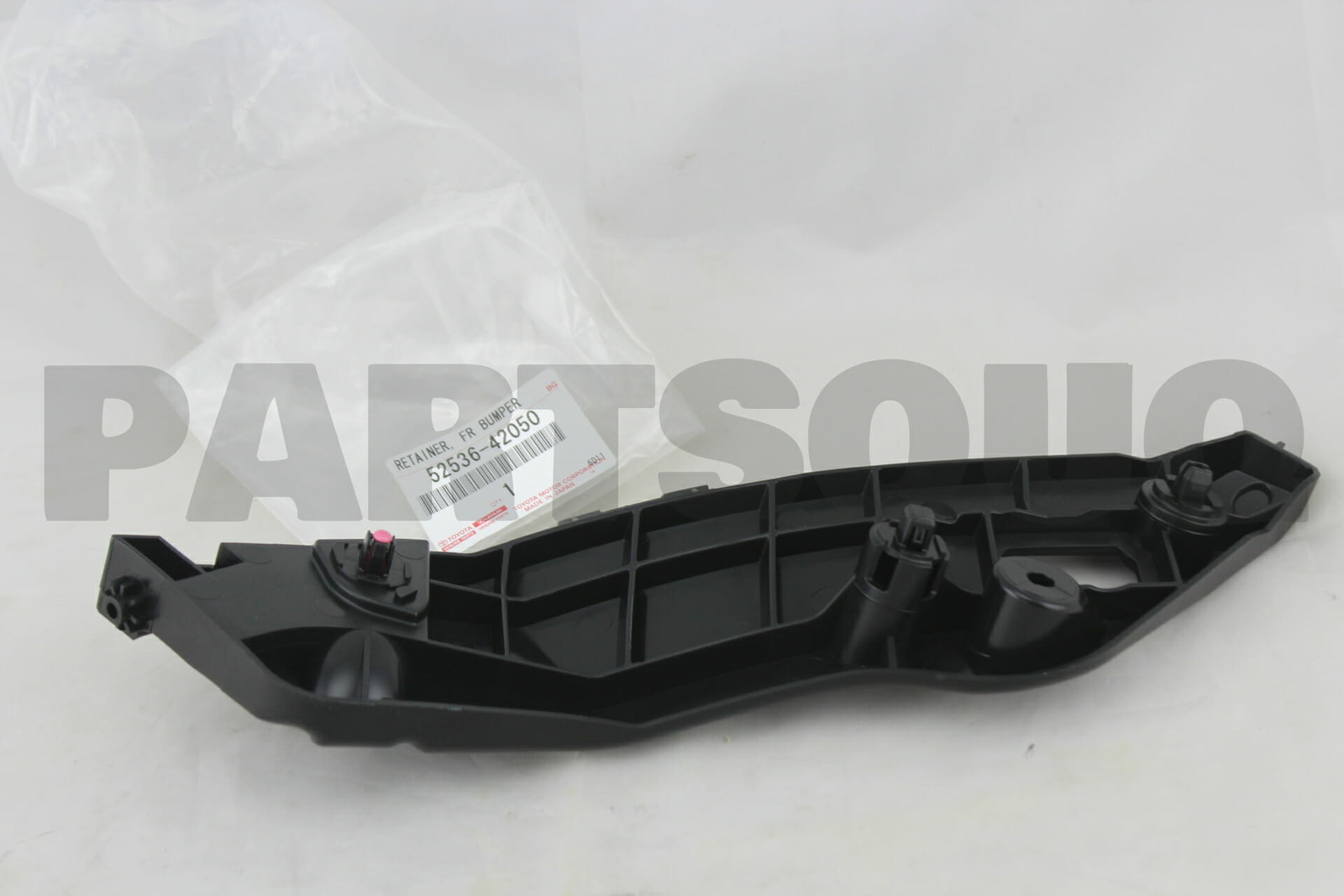 5253642050 Genuine Toyota RETAINER, FRONT BUMPER SIDE, LH 52536-42050 ...