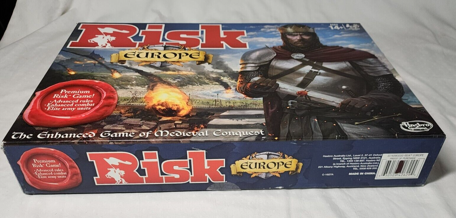 Risk Europe Board Game Hasbro 2015 for sale online | eBay