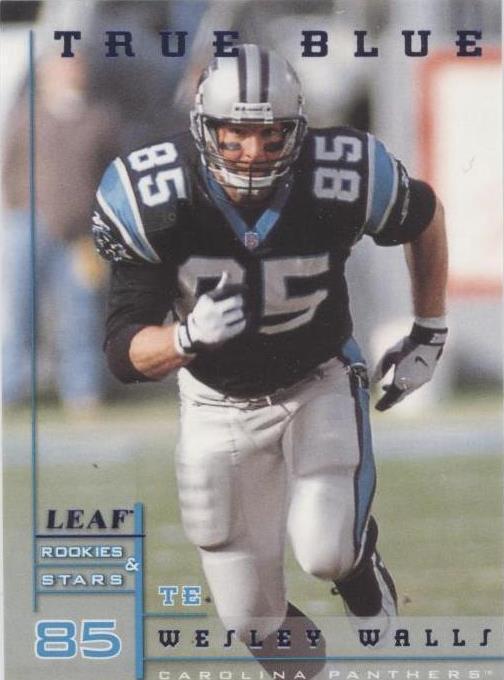 1998 Leaf Rookies & Stars - Wesley Walls #11 True Blue /500 for sale ...
