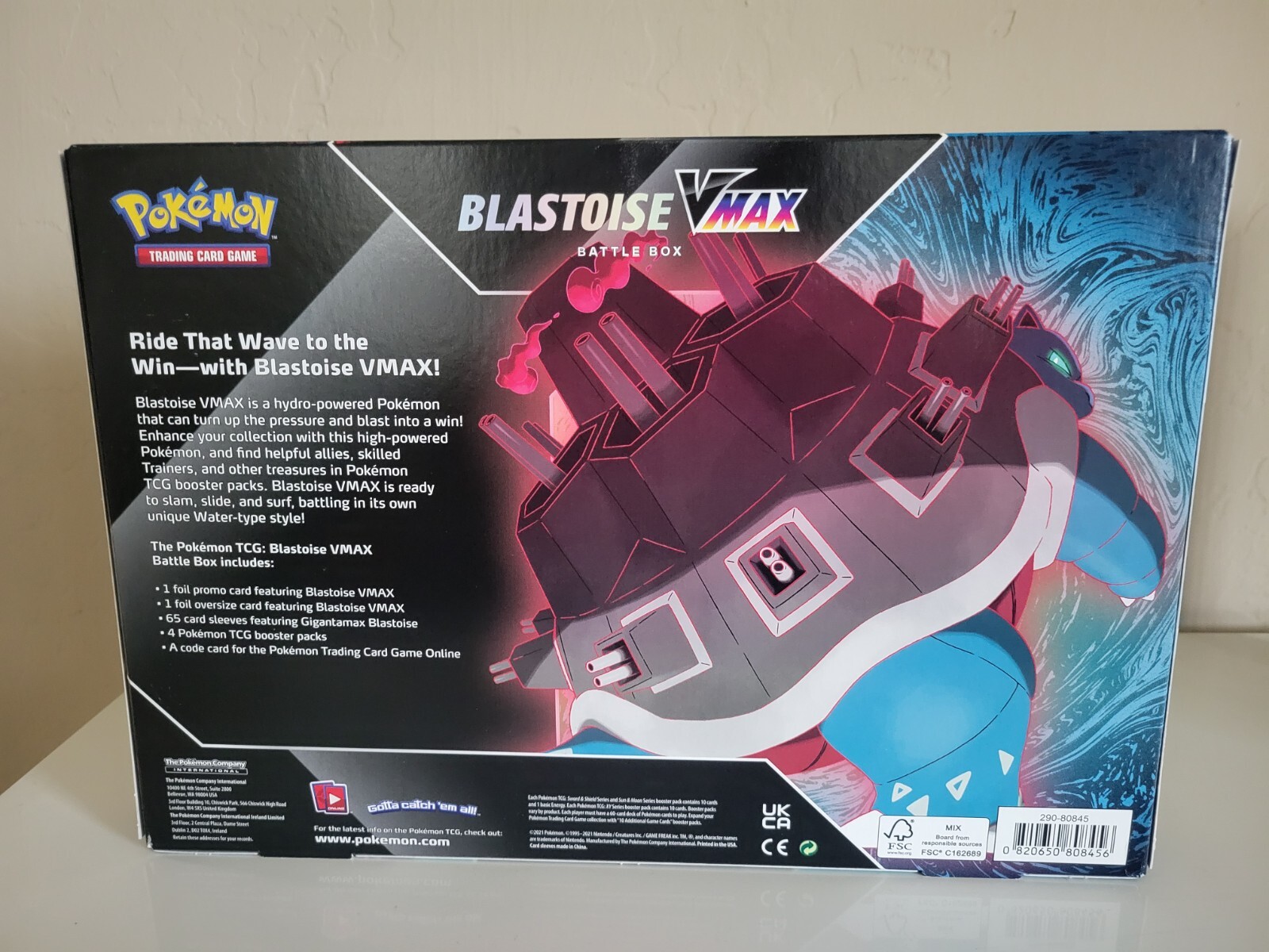 POKEMON Blastoise and Venusaur VMAX Battle Boxes - Set of 2 - NEW ...