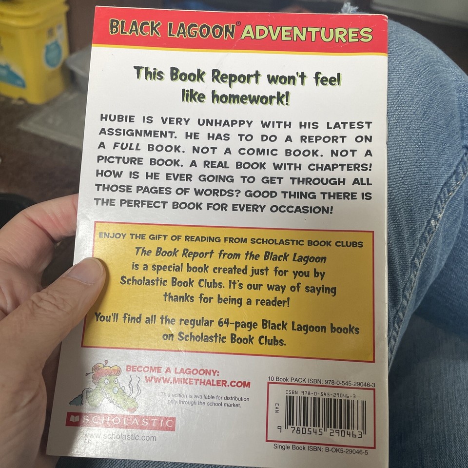 The Book Report from the Black Lagoon by Jared D. Lee and Mike Thaler ...