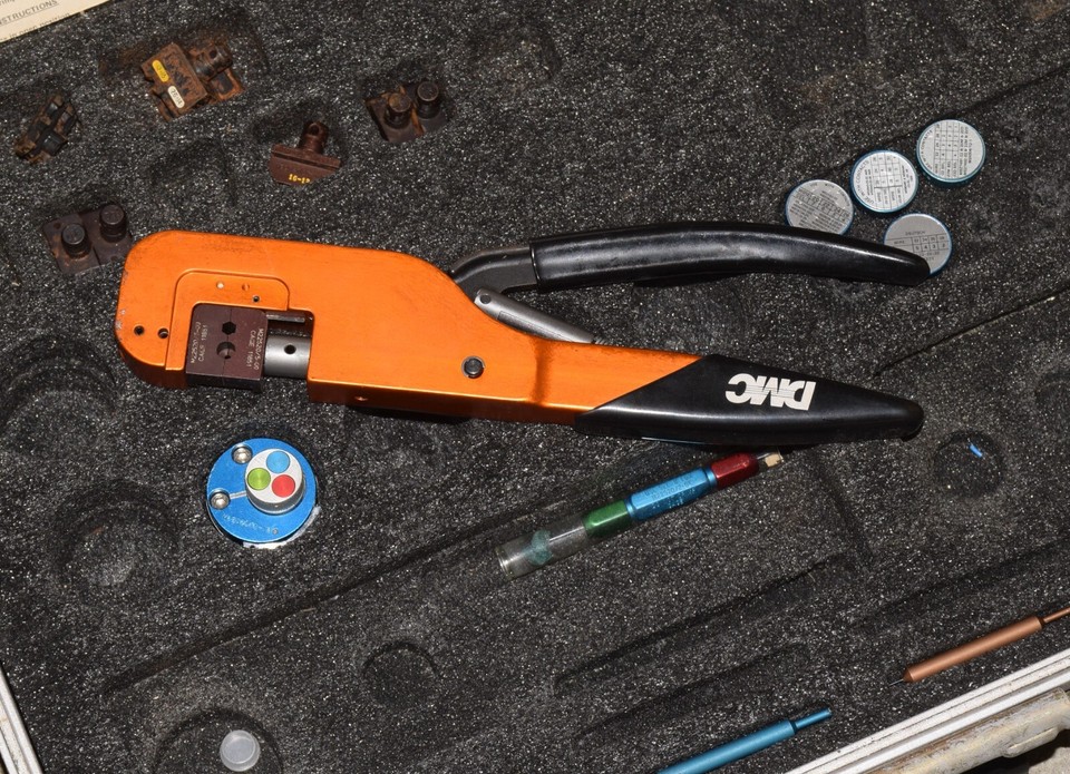 DANIELS DMC 216 MILITARY F16 FIGHTER JET ELECTRICAL CRIMP CONNECTOR ...