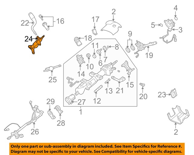 GM OEM Steering Column-gear Shift Assembly 15775839 for sale online | eBay