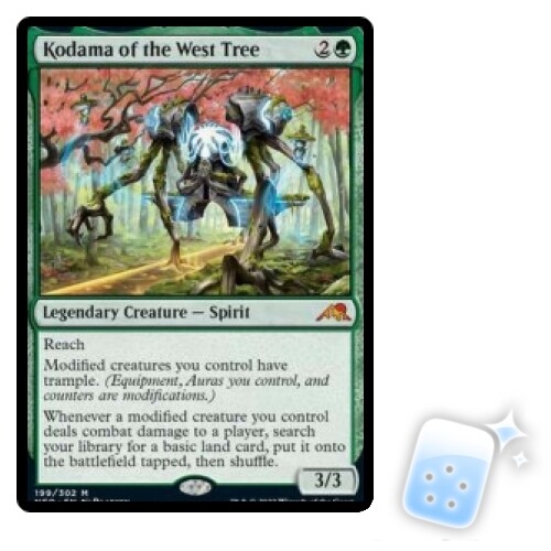 KODAMA OF THE WEST TREE Kamigawa: Neon Dynasty NEO Magic MTG MINT CARD ...