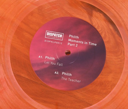 Philth – Moments In Time Part 2, Orange Vinyl 12" Dispatch LP 012 DnB ...