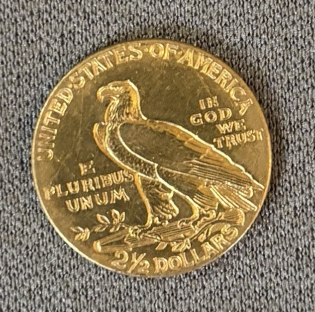 1908 2 1/2 dollar INDIAN HEAD Gold Coin | eBay