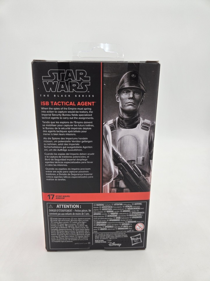 Star Wars The Black Series Andor ISB Tactical Agent' 6" Figure Target ...