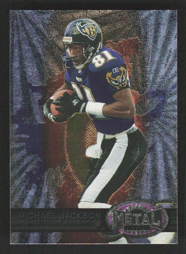 1997 Skybox Metal Universe #57 Michael Jackson Baltimore Ravens | eBay