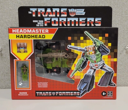 Transformers G1 Retro Reissue Headmasters Hardhead Action Figure ...