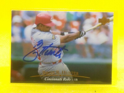 Brian R. Hunter 1995 Upper Deck #164 Cincinnati Reds (PERSONAL ...