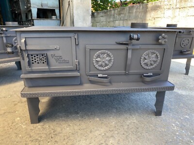 Large Cooking Stove Oven stove wood coal stove Handmade cook stove wood ...