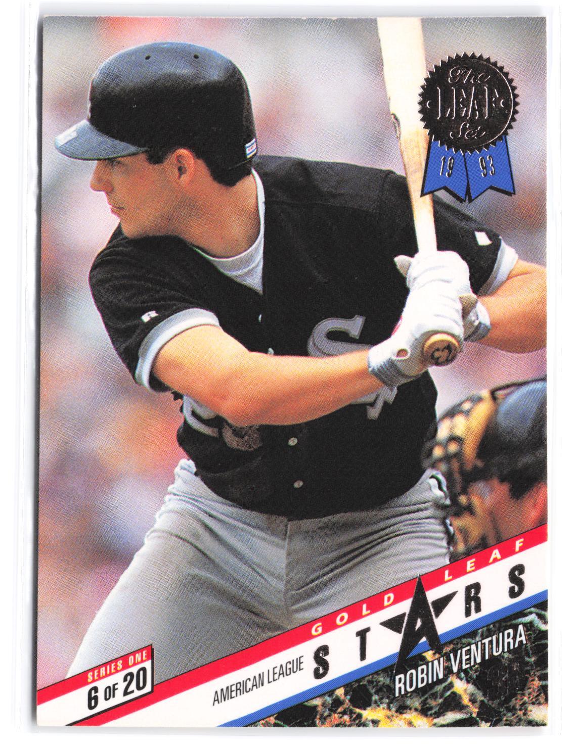 1993 Leaf #6 Robin Ventura / Terry Pendleton Gold Leaf All-Stars | eBay