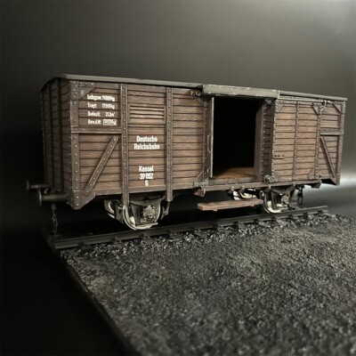 WAR PARK MINIATURES 1:30 AX030 GERMAN RAILWAY COVERED G10 BOXCAR | eBay
