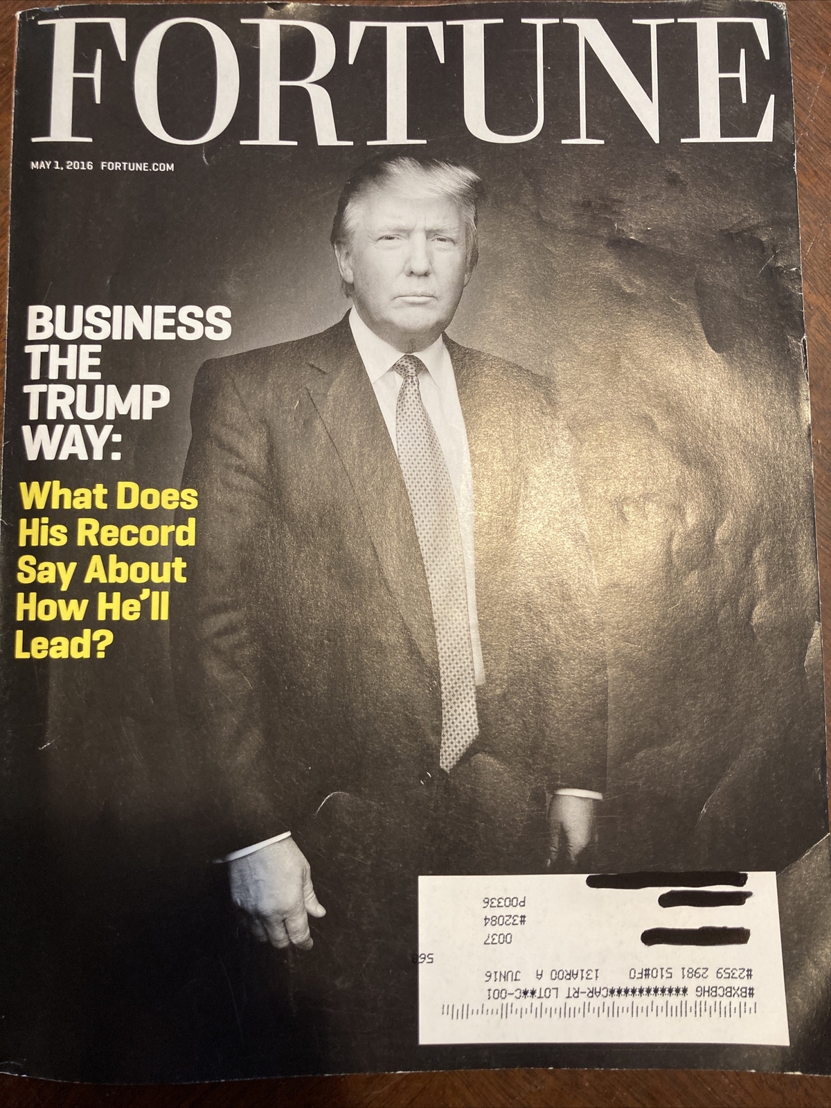 The TRUMP Way, FORTUNE Magazine Business May 1, 2016 | eBay