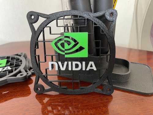 NVIDIA Fan Grill with Logo | Gaming PC Accessory | 120x120mm | Easy ...