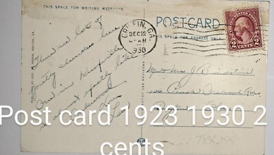 postcard 1923 -1930 2 Cents | eBay