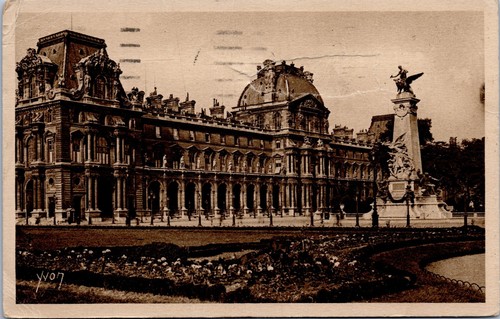 Paris France 1928 Stamped Architecture Halftone Postcard Yvon | eBay