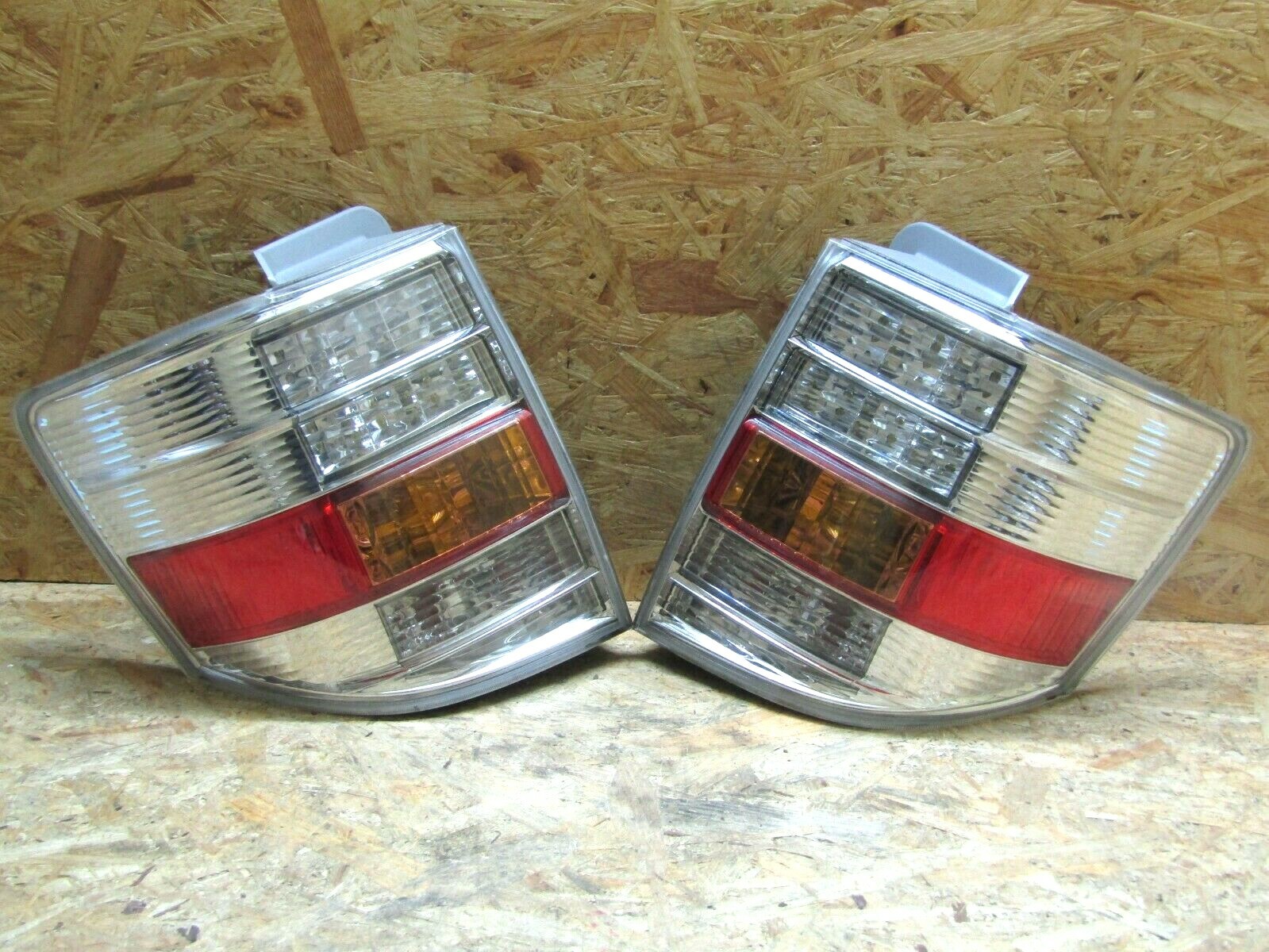 2005 2008 JDM TOYOTA ALPHARD ANH MNH KOUKI CHROME TAIL LIGHT SET RARE ...