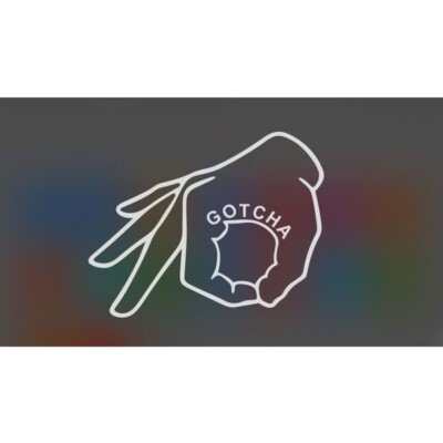 Gotcha Look at it Logo Vinyl Decal | eBay