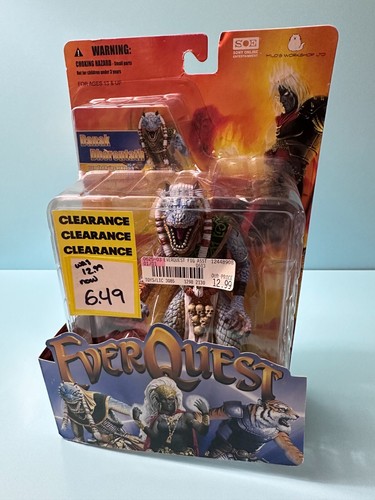 EverQuest Danak Dhorentath Figure (Iksar Shaman / Ruins Of Kunark) New ...