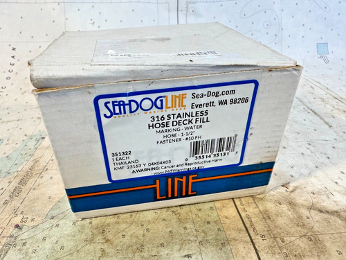 Seadog 351322 316 Stainless 1-1/2" Water Deck Fill | eBay