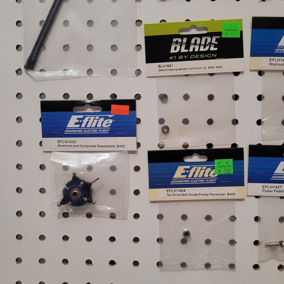Eflite / Blade 400 ~ 26 Item Parts Lot ~ RC B400 Heli Helicopter NIP ...