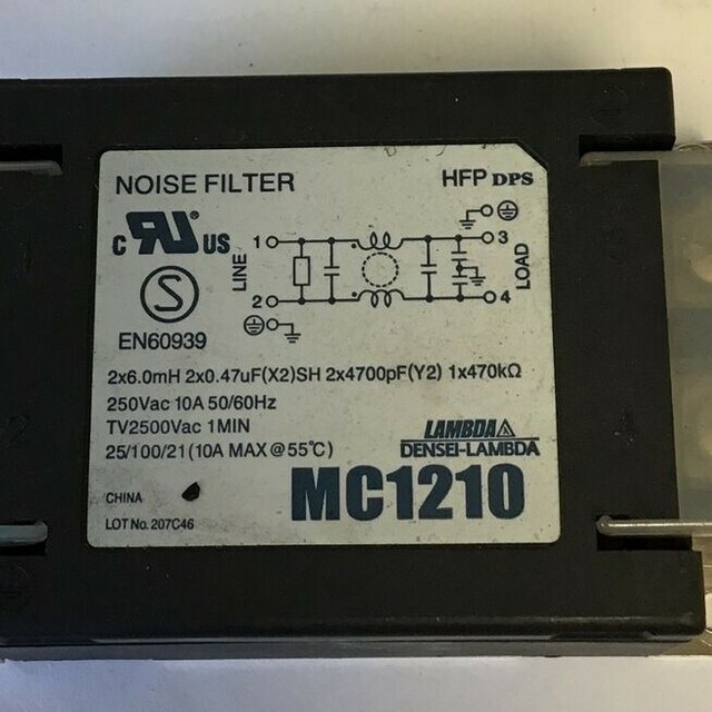 Lambda MC1210 Noise Filter T112776 for sale online | eBay