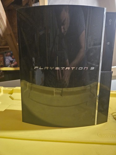 CONSOLE ONLY- PlayStation 3 Fat Console 60 GB PS3 CECHA01 Backwards ...