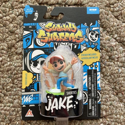 NEW, SUBWAY SURFERS SHORTIES SKATE BOARD JAKE FIGURE WITH STICKER /i | eBay