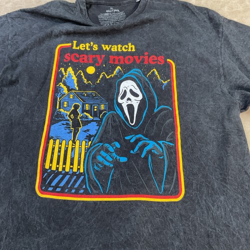 Scream Movie T-Shirt Ghost Face Let's Watch Scary Movies Horror Movie ...
