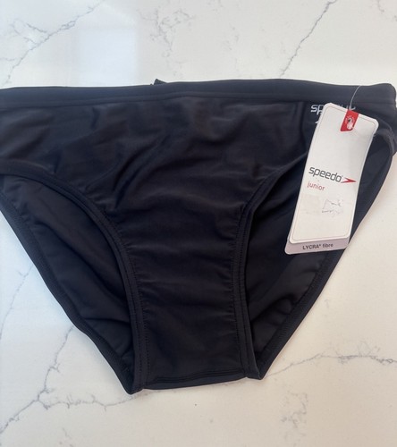 Men’s Boy’s Lad’s Vintage Speedo Black Retro Junior 32” Swim Briefs 🌞 ...