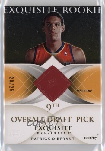 2006-07 Upper Deck Exquisite Collection Gold /25 Patrick O'Bryant #50 ...