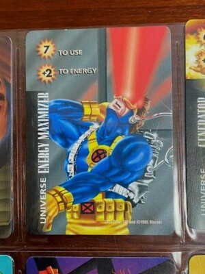 Marvel Overpower UNIVERSE Card ENERGY MAXIMIZER Cyclops (Power) ️ | eBay