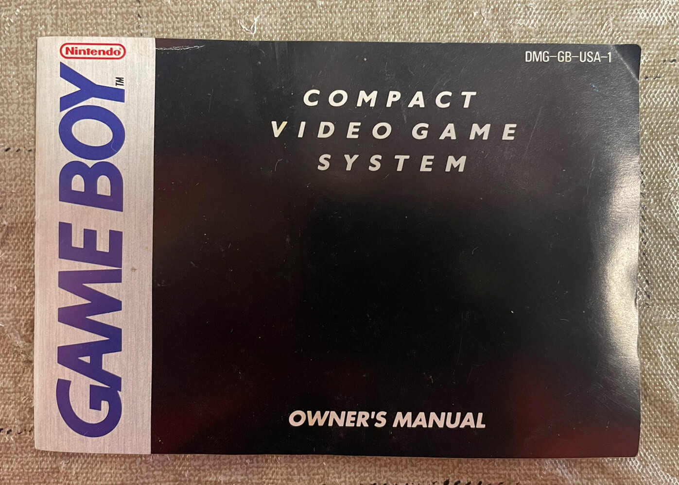 Nintendo Game Boy Owner's Manual ONLY (DMG-GB-USA-1) COMPACT VIDEO GAME ...